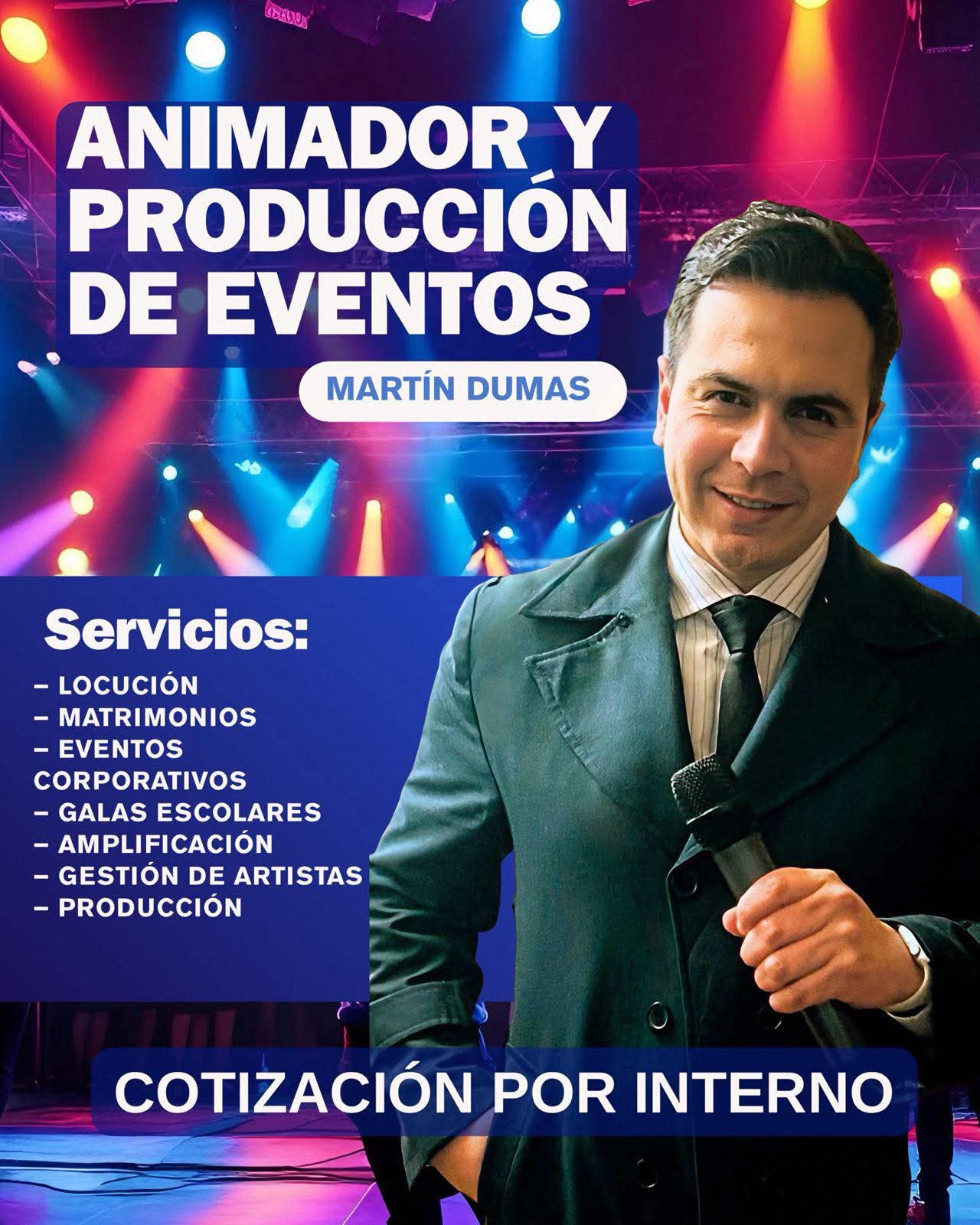 Servicios de producción y animación Martín Dumas – Florencia Radio